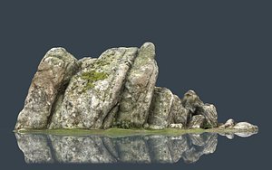 3D Big Rocks Pack Model - TurboSquid 1289305