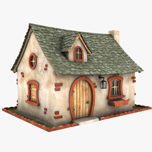 Free Cartoon House 3D Models for Download | TurboSquid