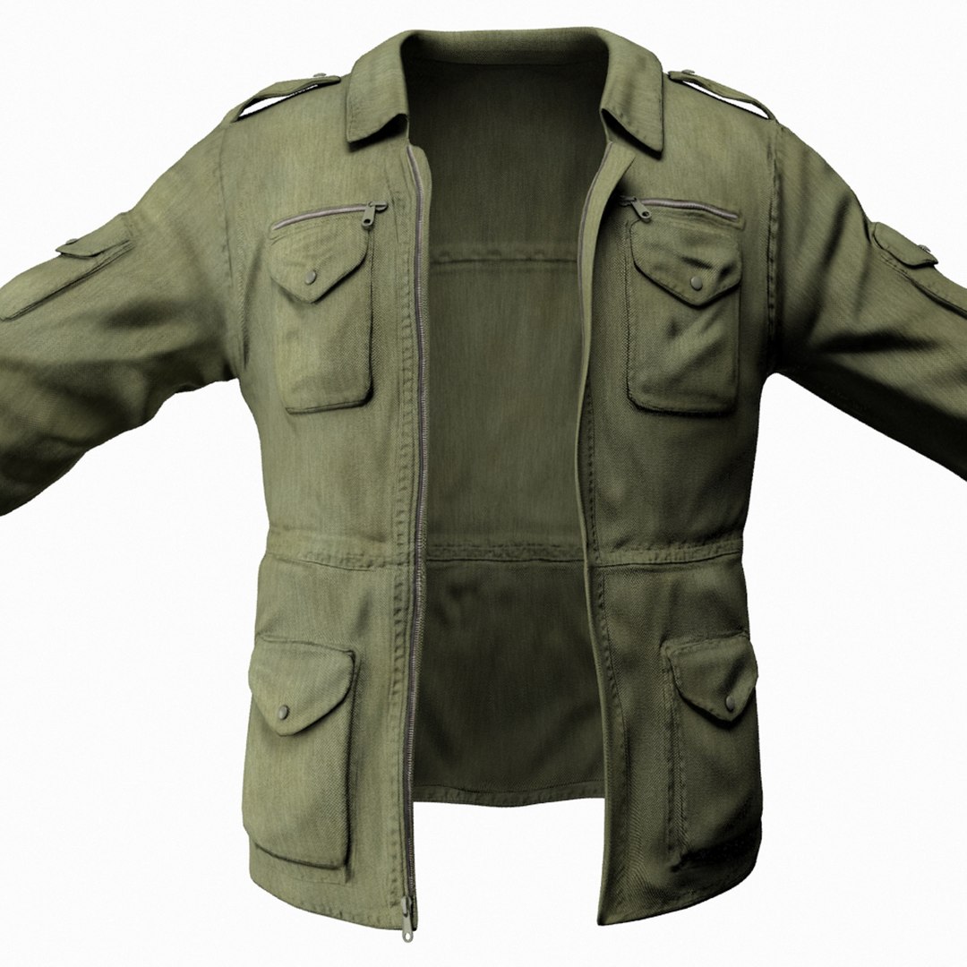3dsmax Qualitative Man S Jacket