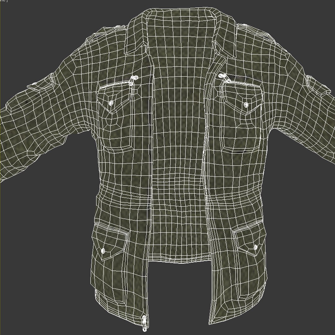 3dsmax Qualitative Man S Jacket