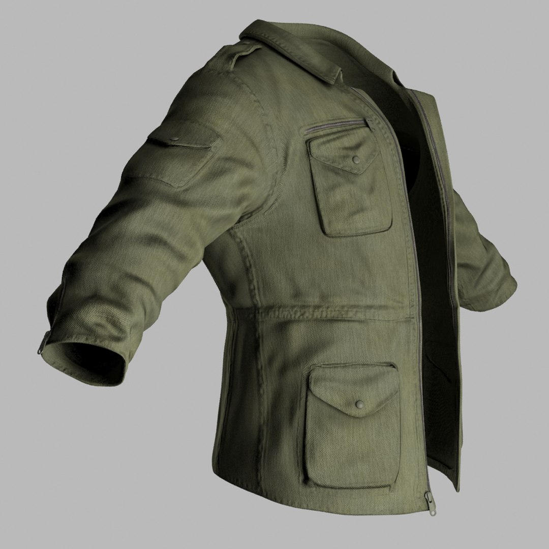 3dsmax Qualitative Man S Jacket