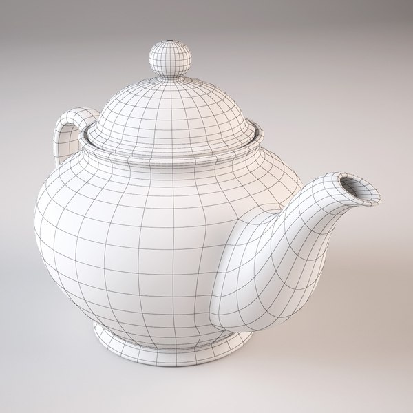 3d model teapot ahmad