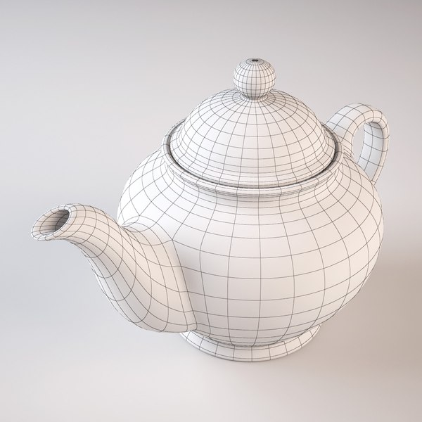 3d model teapot ahmad