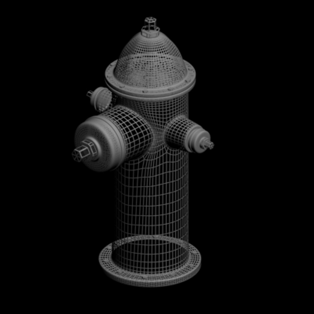 3d model hydrant