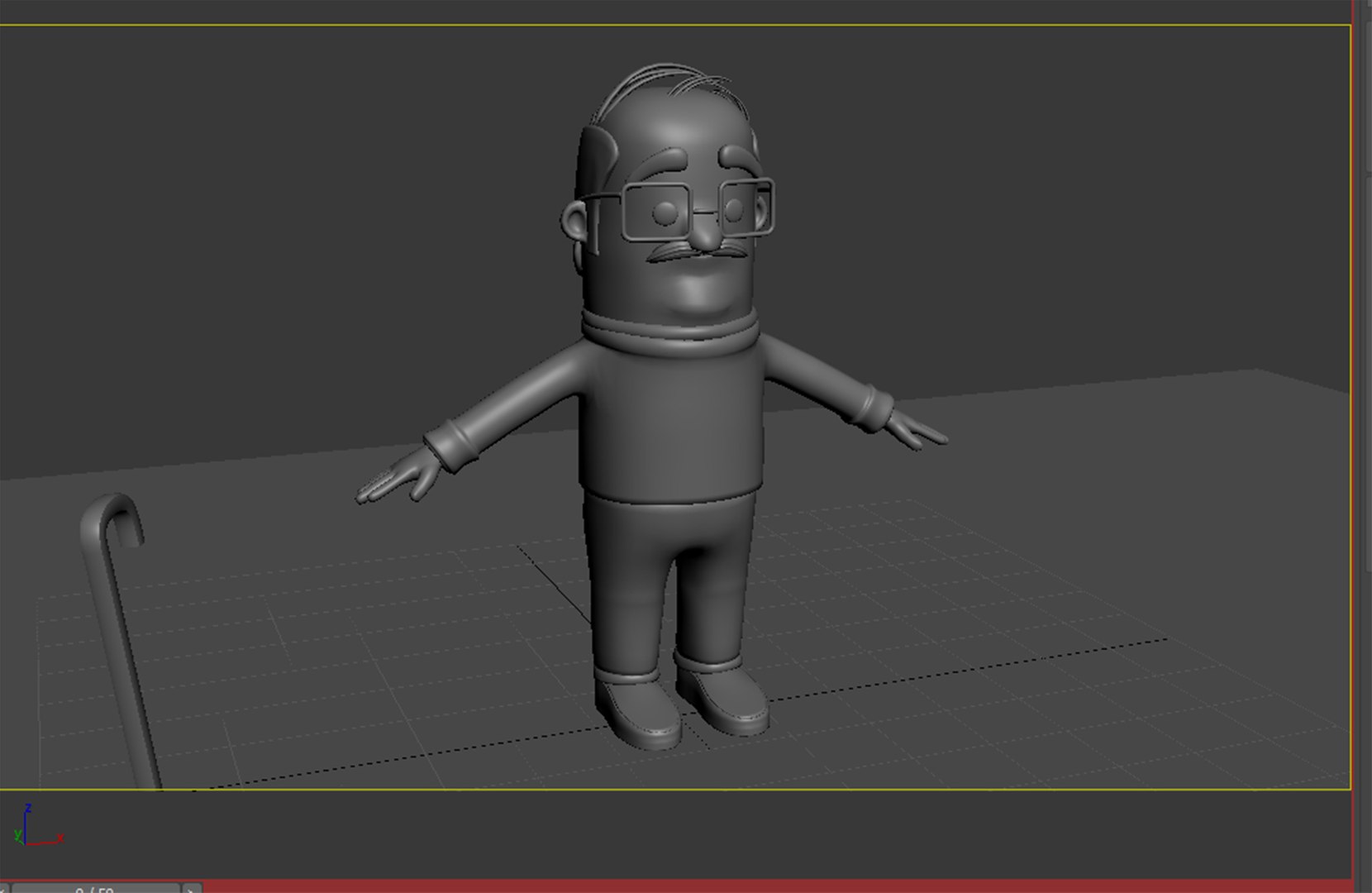 Grand Father 3D Model - TurboSquid 1598926