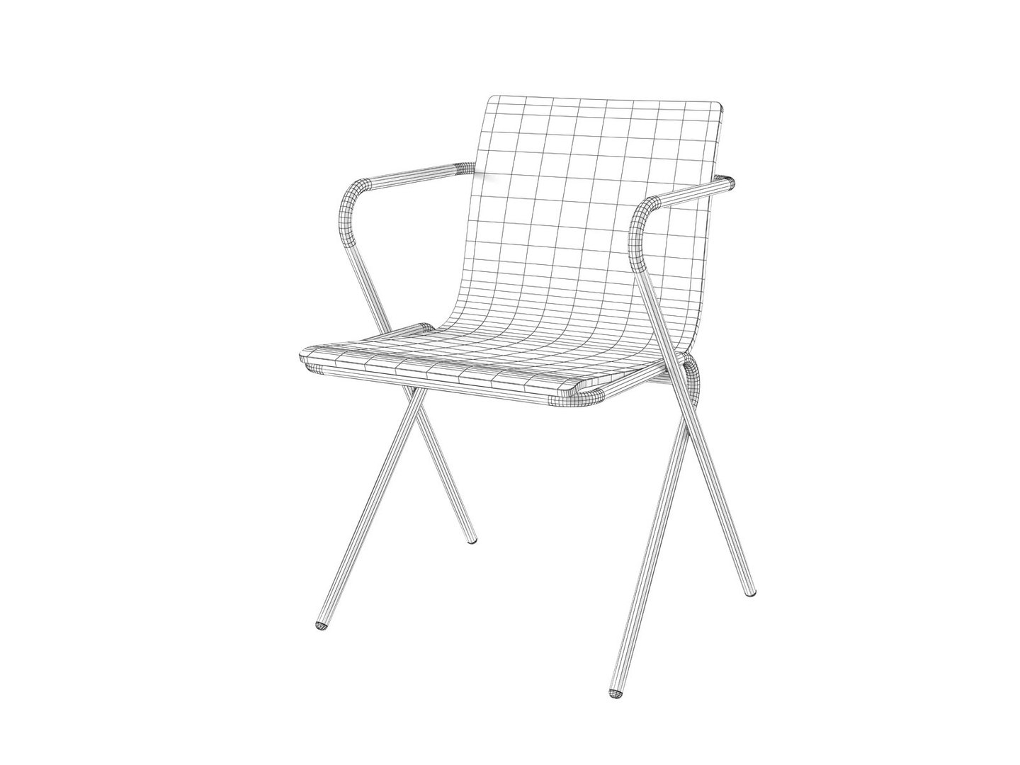 3D perluette chair - TurboSquid 1308970