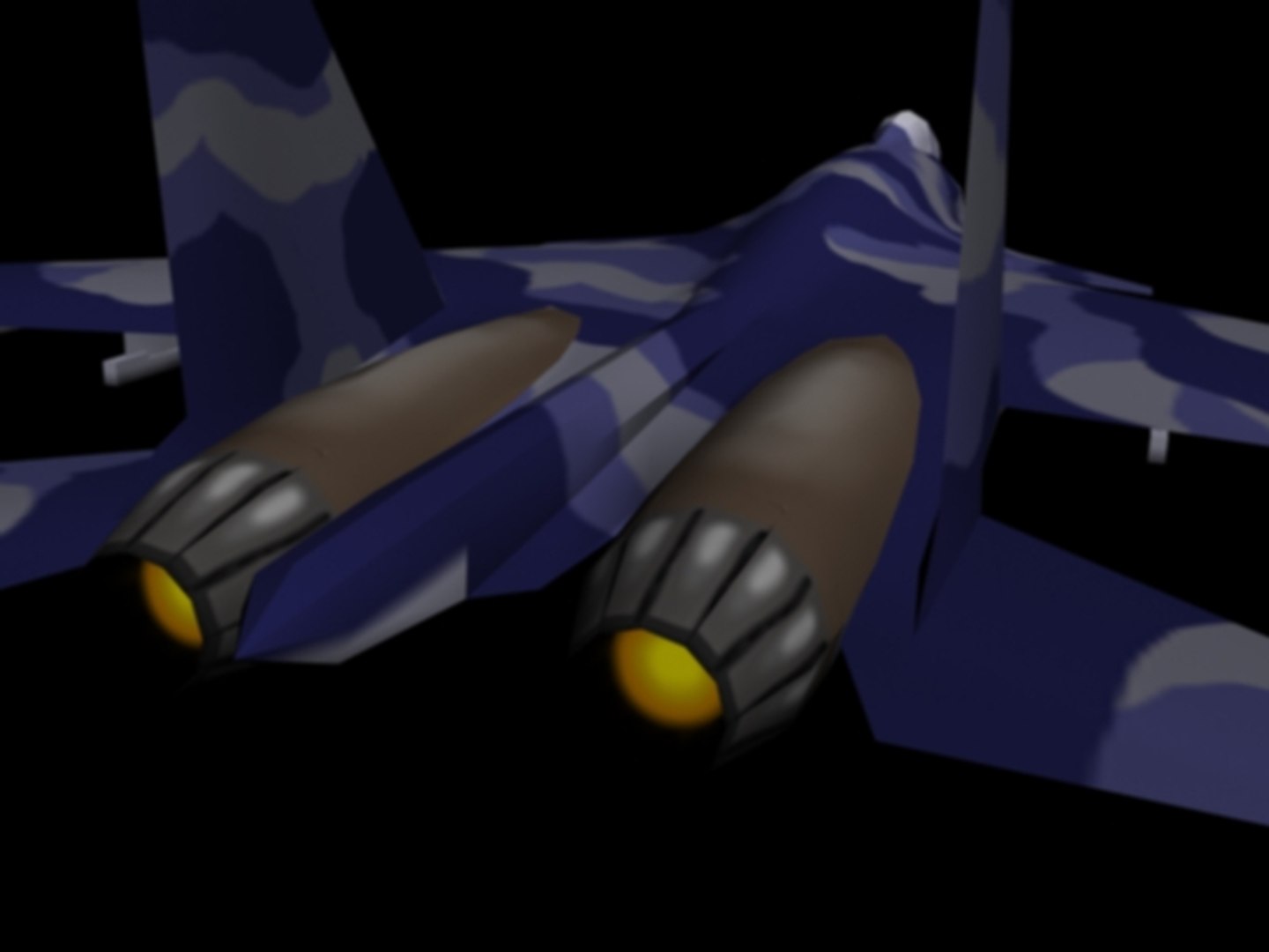 3d Sukhoi Su-33 Naval Flanker Model
