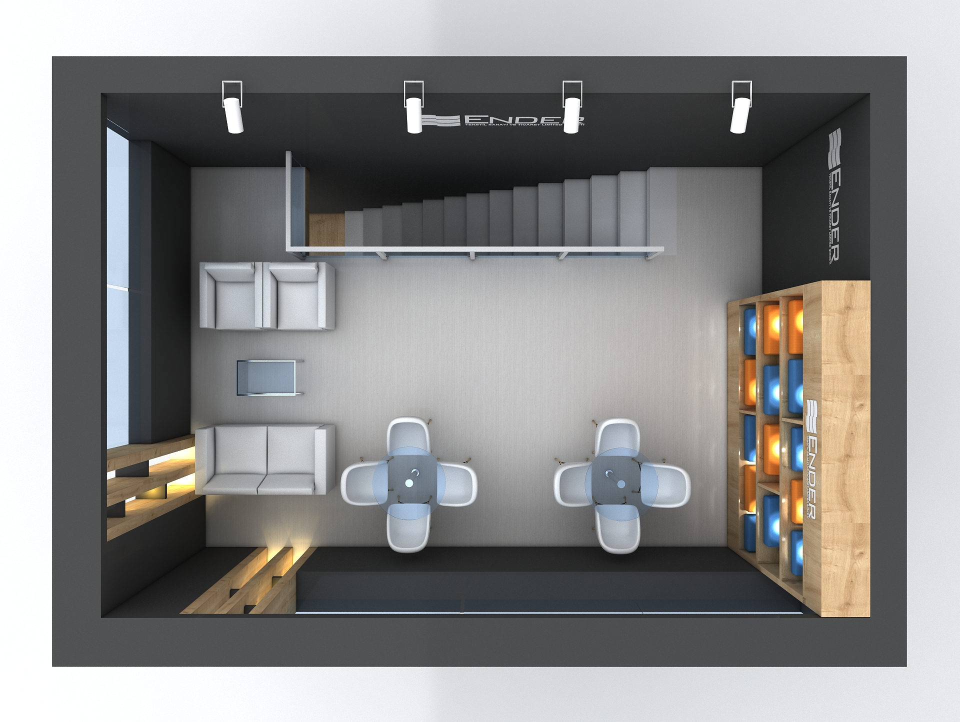 Stall height 500 cm 3D model - TurboSquid 1586936