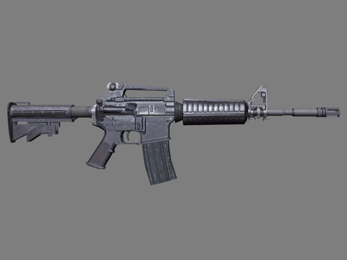 3d M4 Carbine Rifle