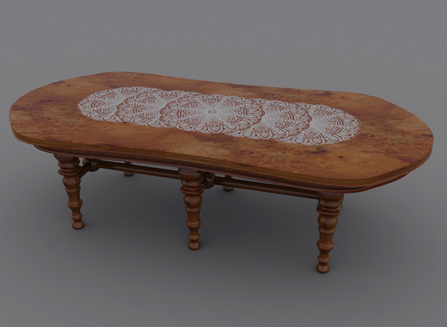 3d Model Dining Room Table