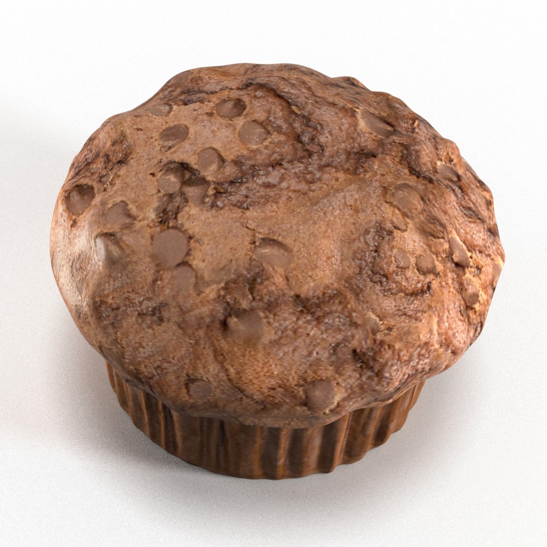 muffin 3d model