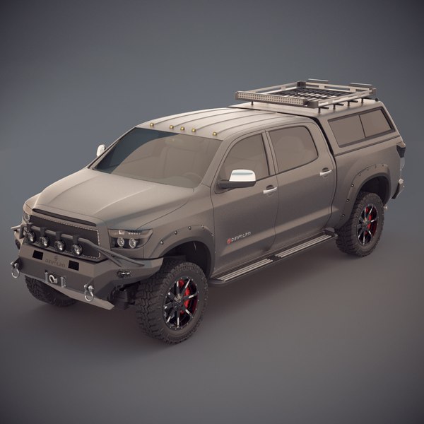 toyota tundra devolro 3d max