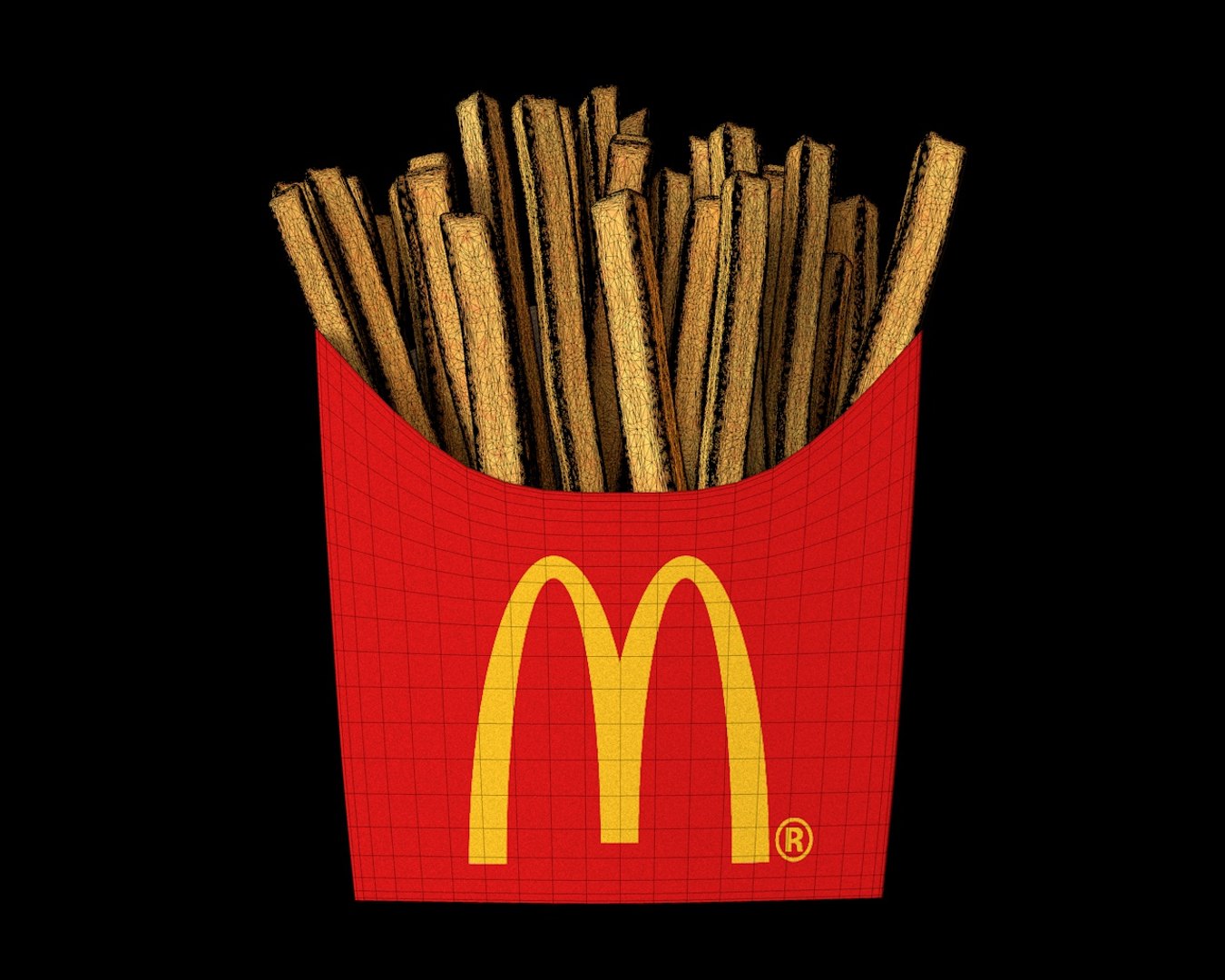 Fries Mc 3D Model - TurboSquid 1224267
