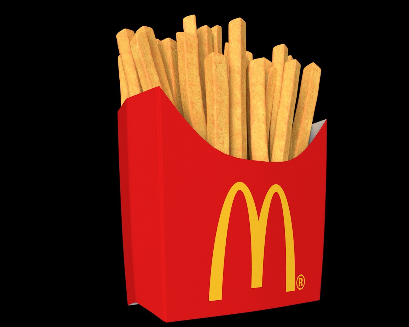 Fries Mc 3D Model - TurboSquid 1224267