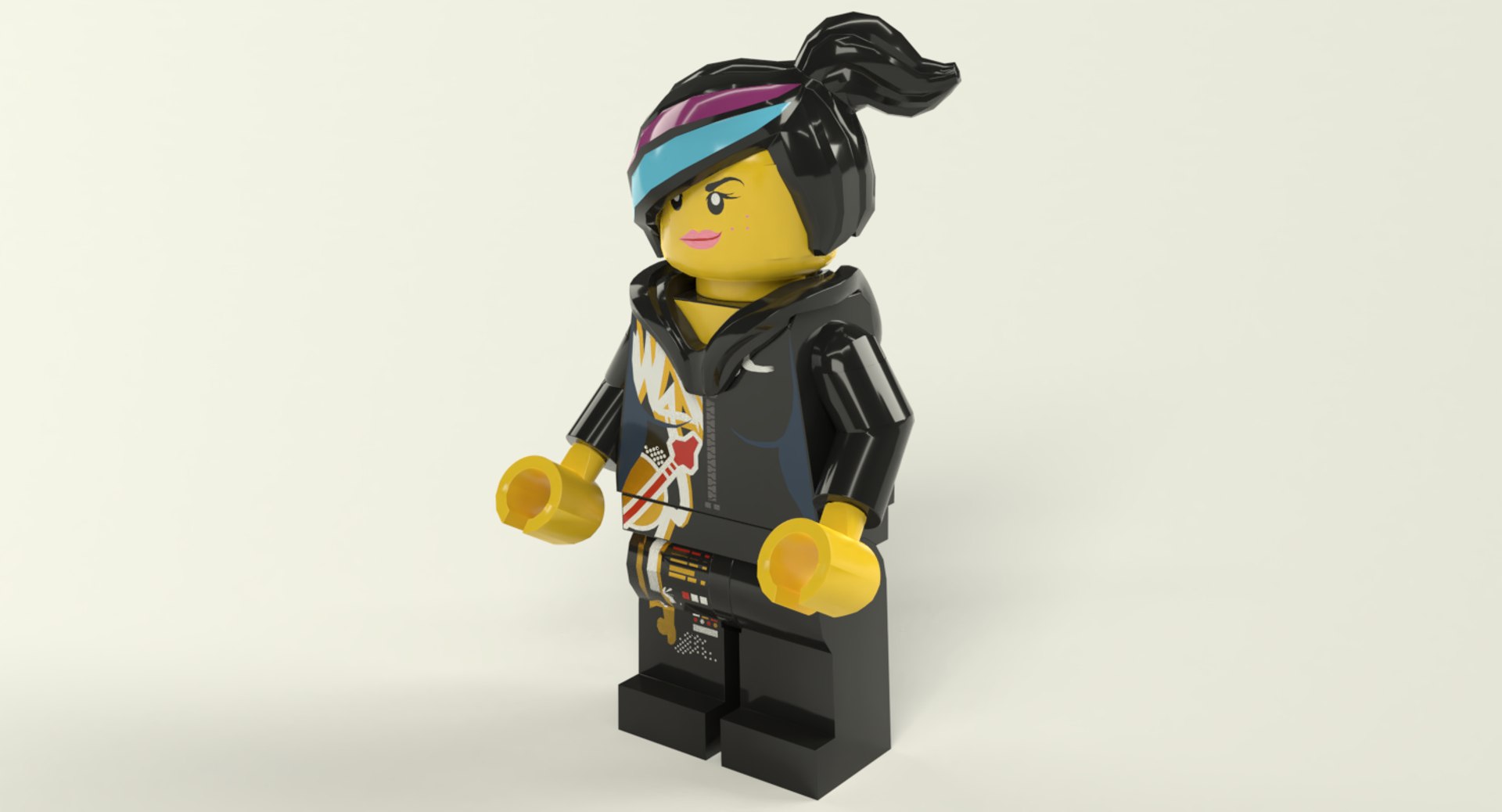 3D Lego Wyldstyle - TurboSquid 1643594