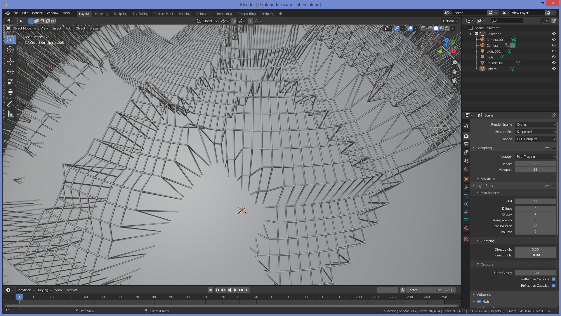 Wire sphere model - TurboSquid 1486598