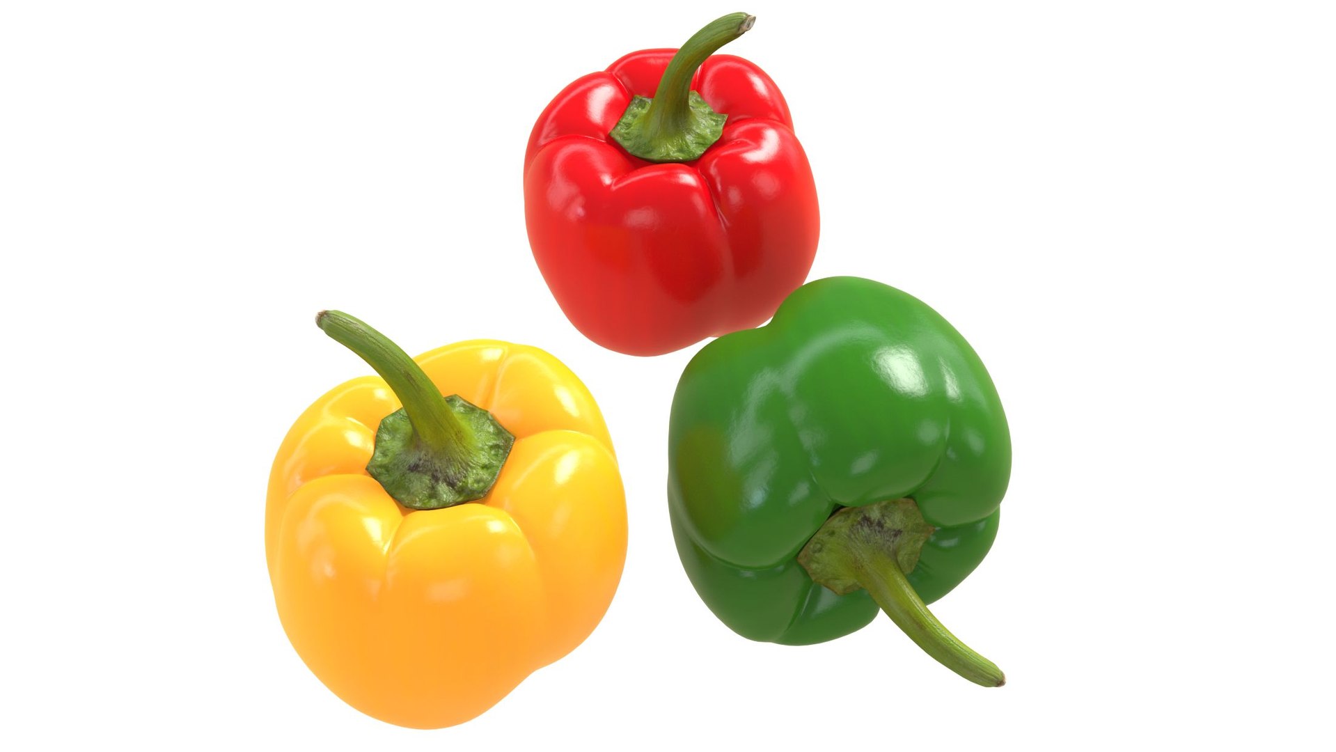 3D Pepper Polys - TurboSquid 1531469