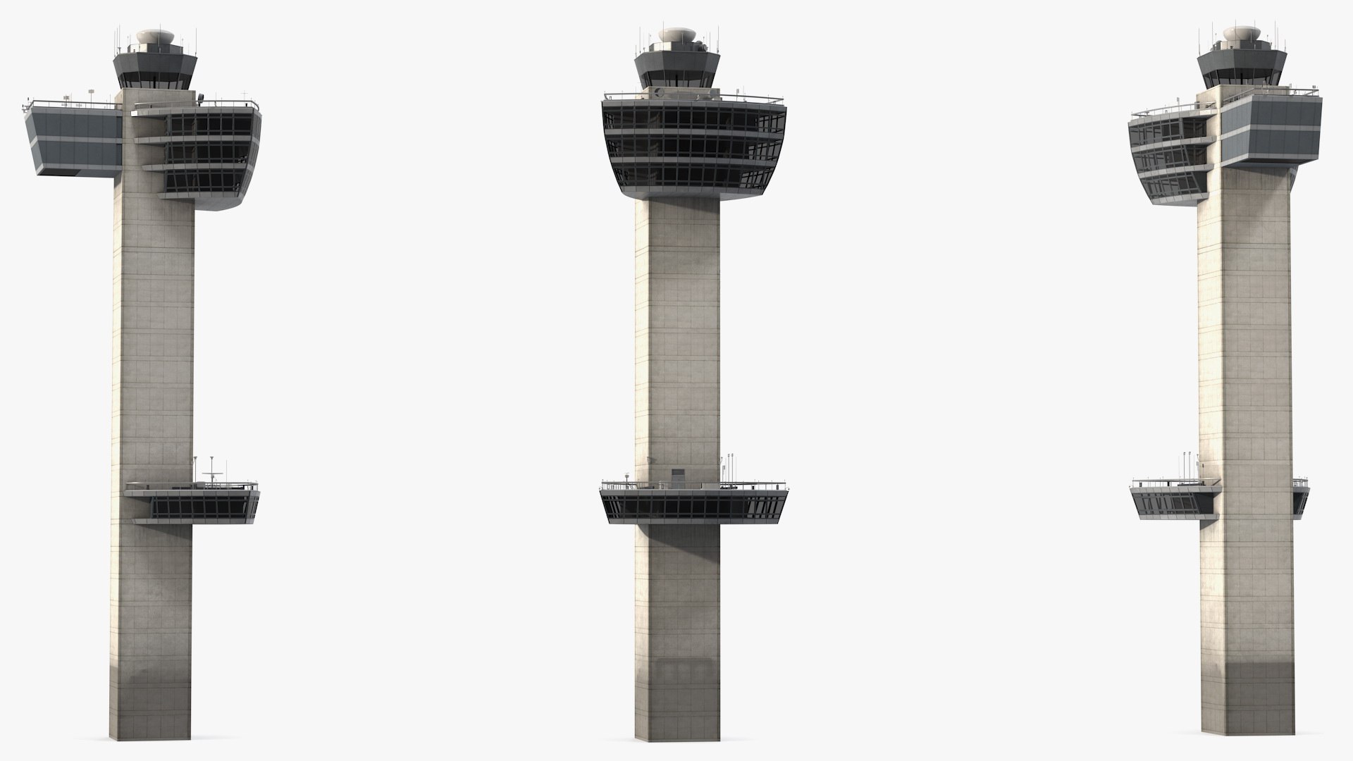 Air Traffic Control Tower Model - TurboSquid 1625094
