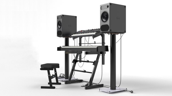 Keyboard Studio 3D - TurboSquid 1730903
