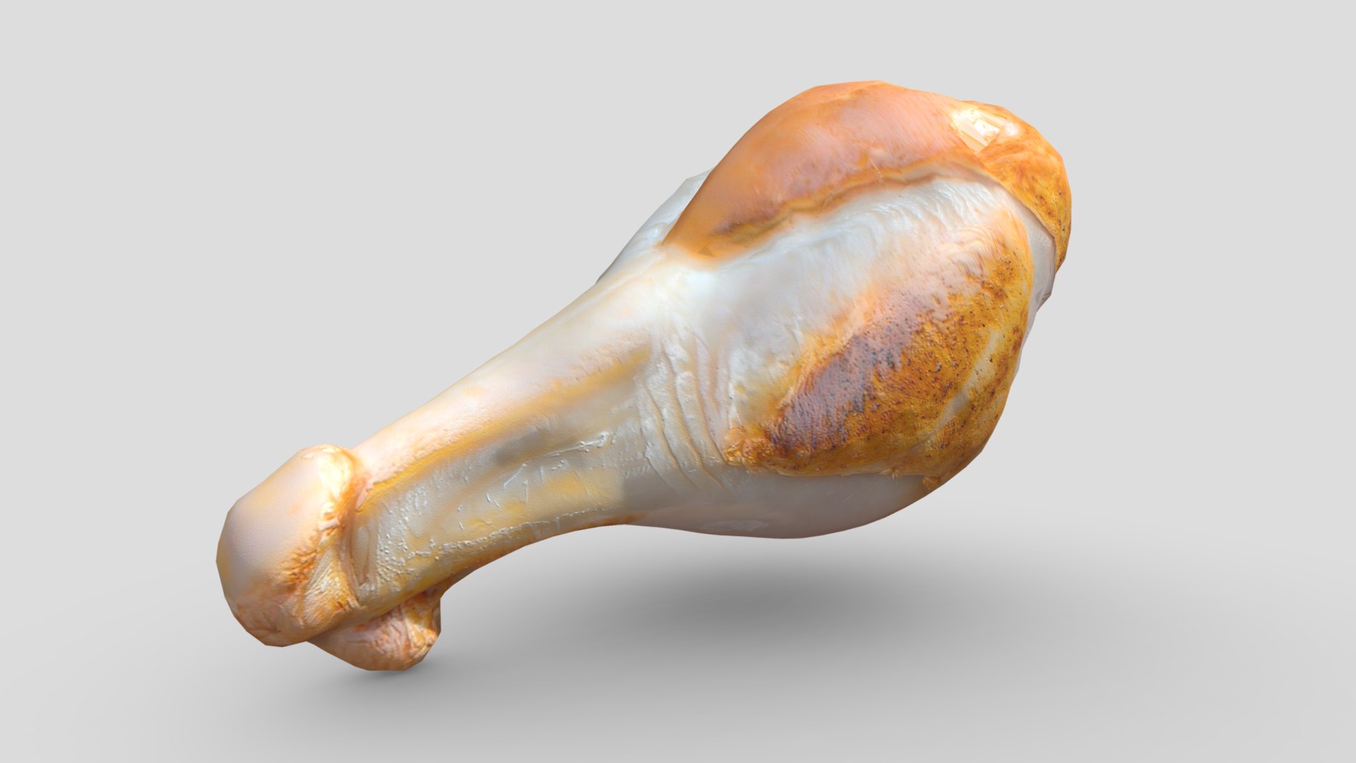 3D Fried Chicken Leg Model - TurboSquid 2224962
