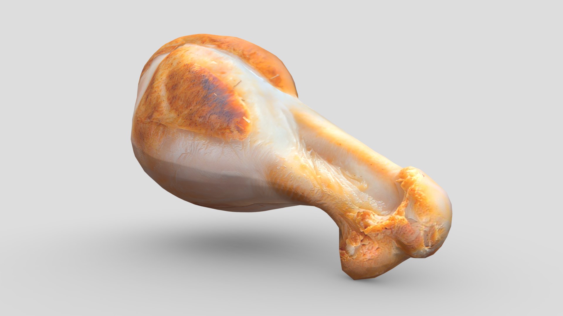 3D Fried Chicken Leg Model - TurboSquid 2224962