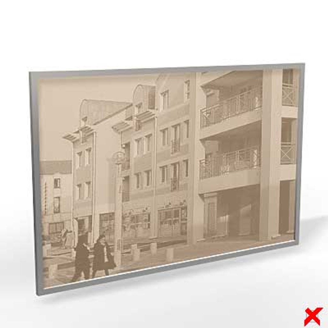 Free Picture Poster 3d Model