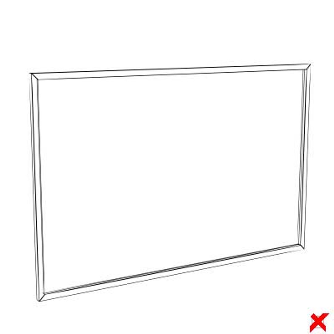 Free Picture Poster 3d Model