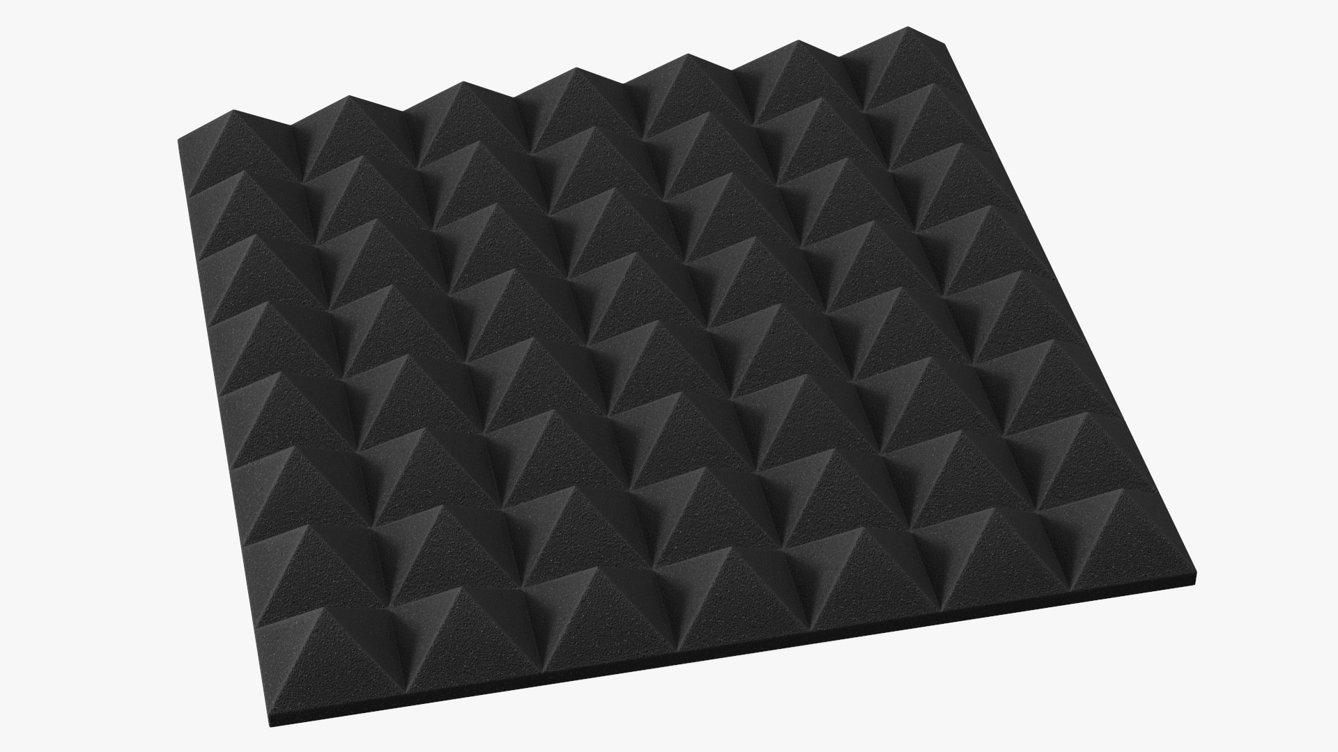 Sound Proofing Panel Black 3D model - TurboSquid 2070445