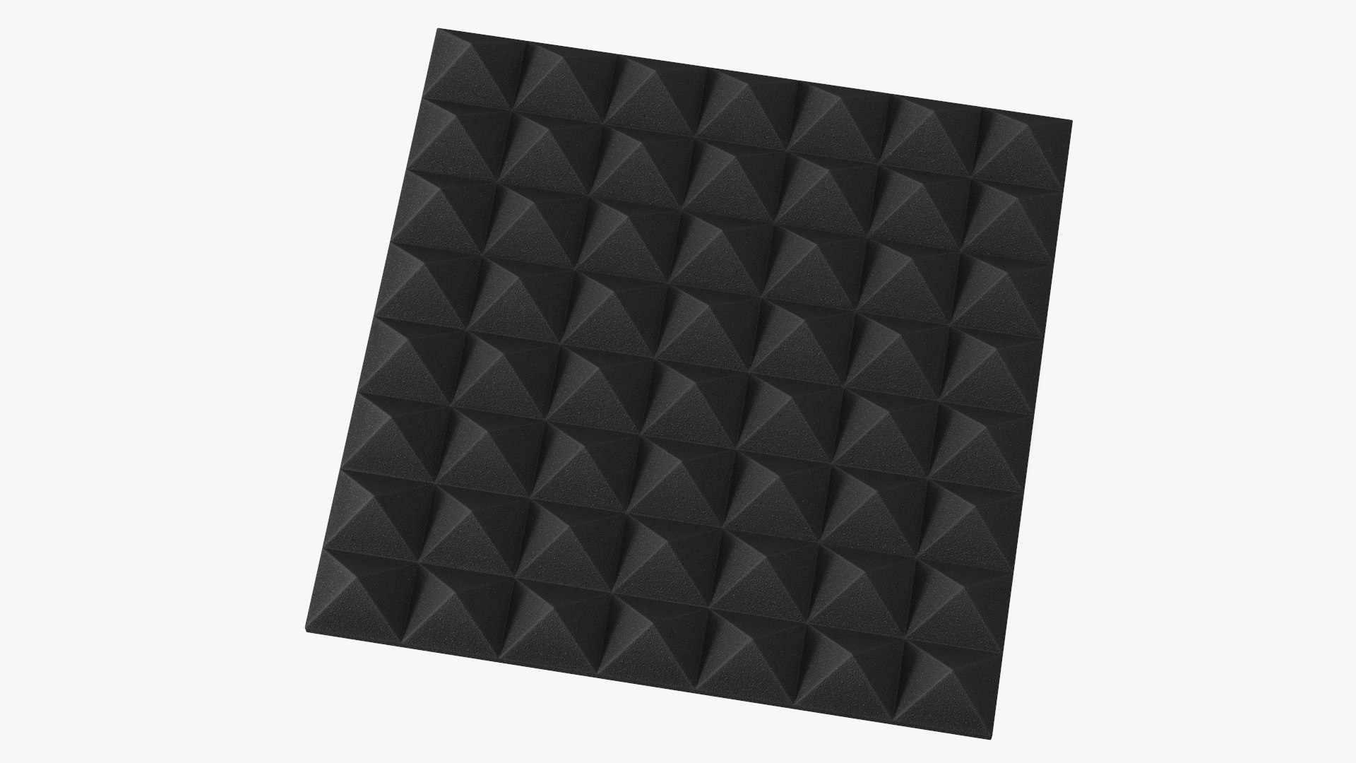 Sound Proofing Panel Black 3D model - TurboSquid 2070445