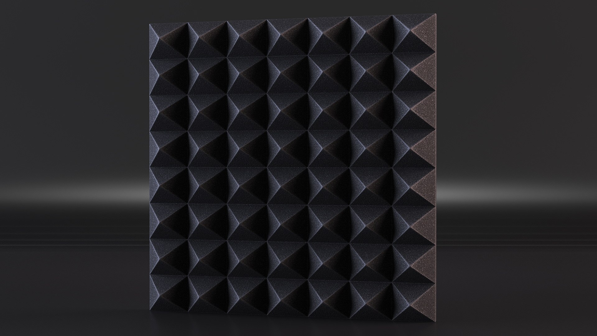 Sound Proofing Panel Black 3D model - TurboSquid 2070445