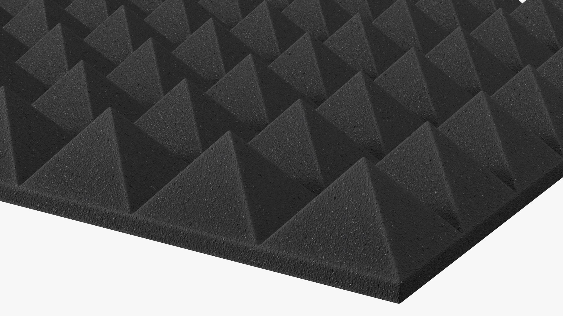 Sound Proofing Panel Black 3D model - TurboSquid 2070445
