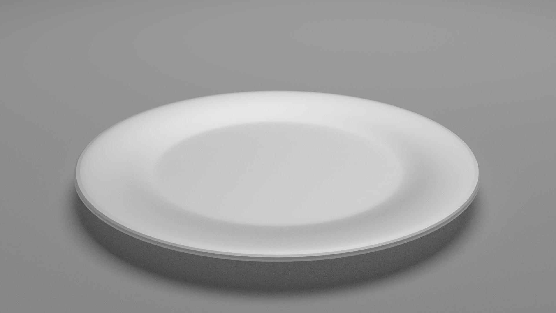 Fork Plate 3d Model