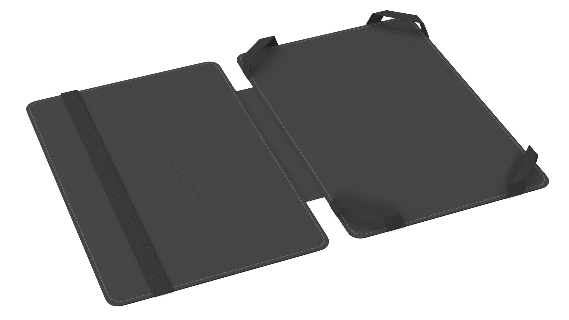 PocketBook 614 Limited Edition White With Open Case 3D Model ...