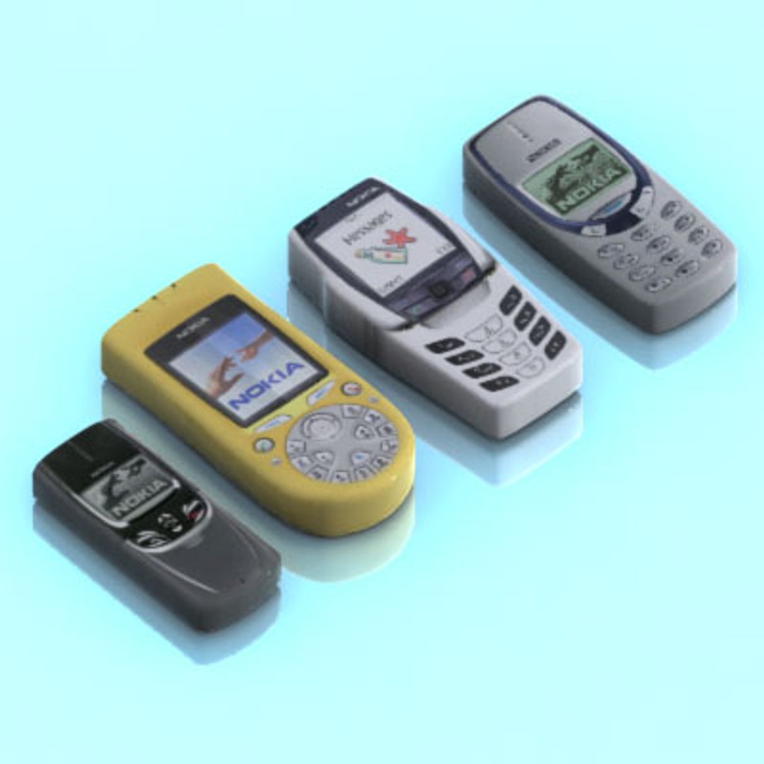 3d model nokia mobile phones