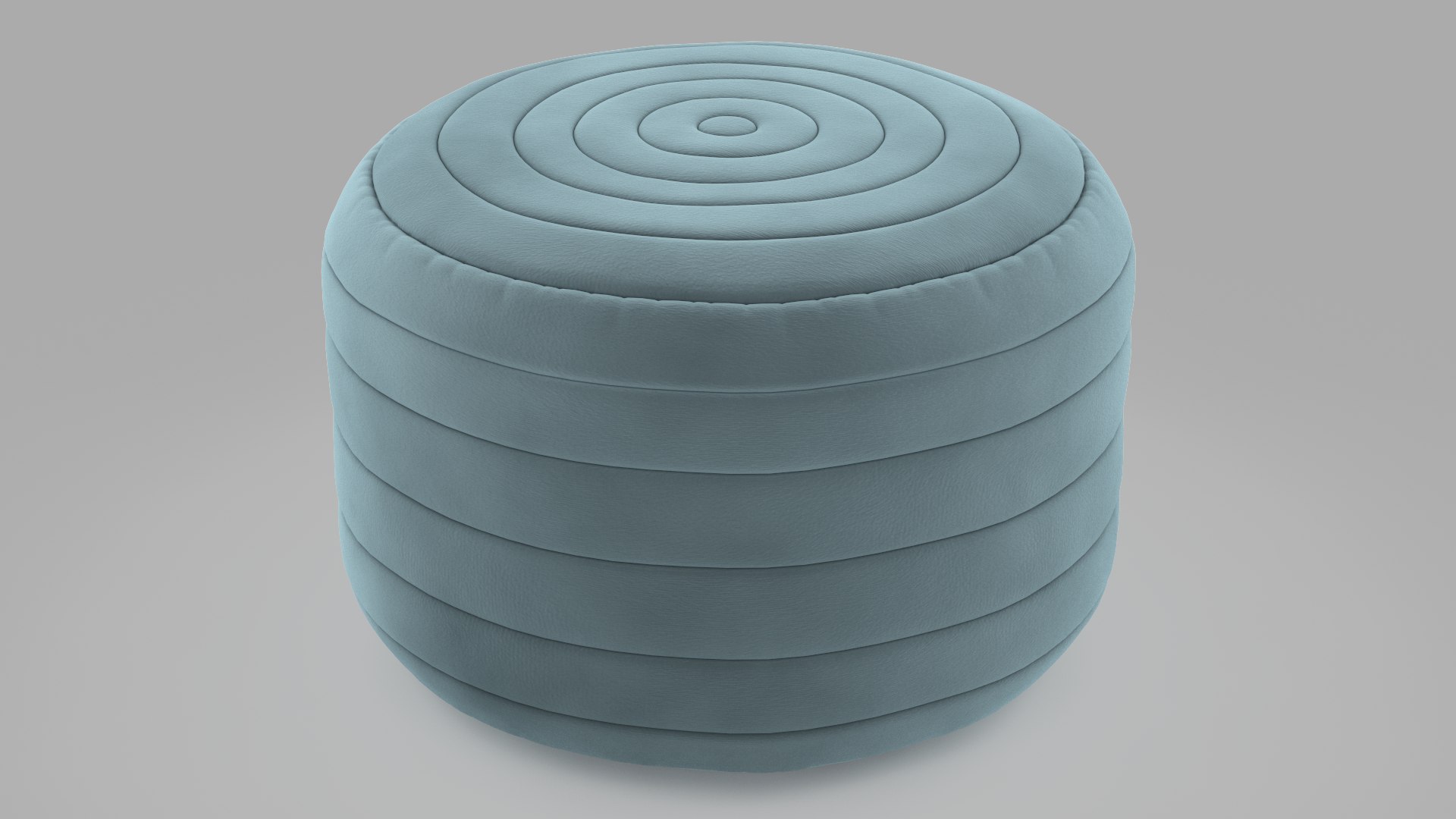 3D Velour Pouf - TurboSquid 1993153