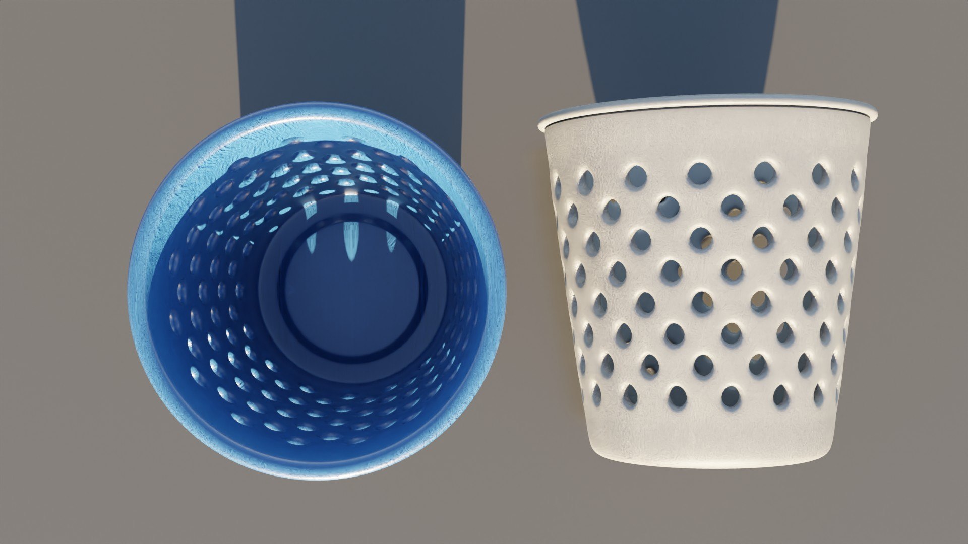 3D Dustbin Plastic - TurboSquid 2379014
