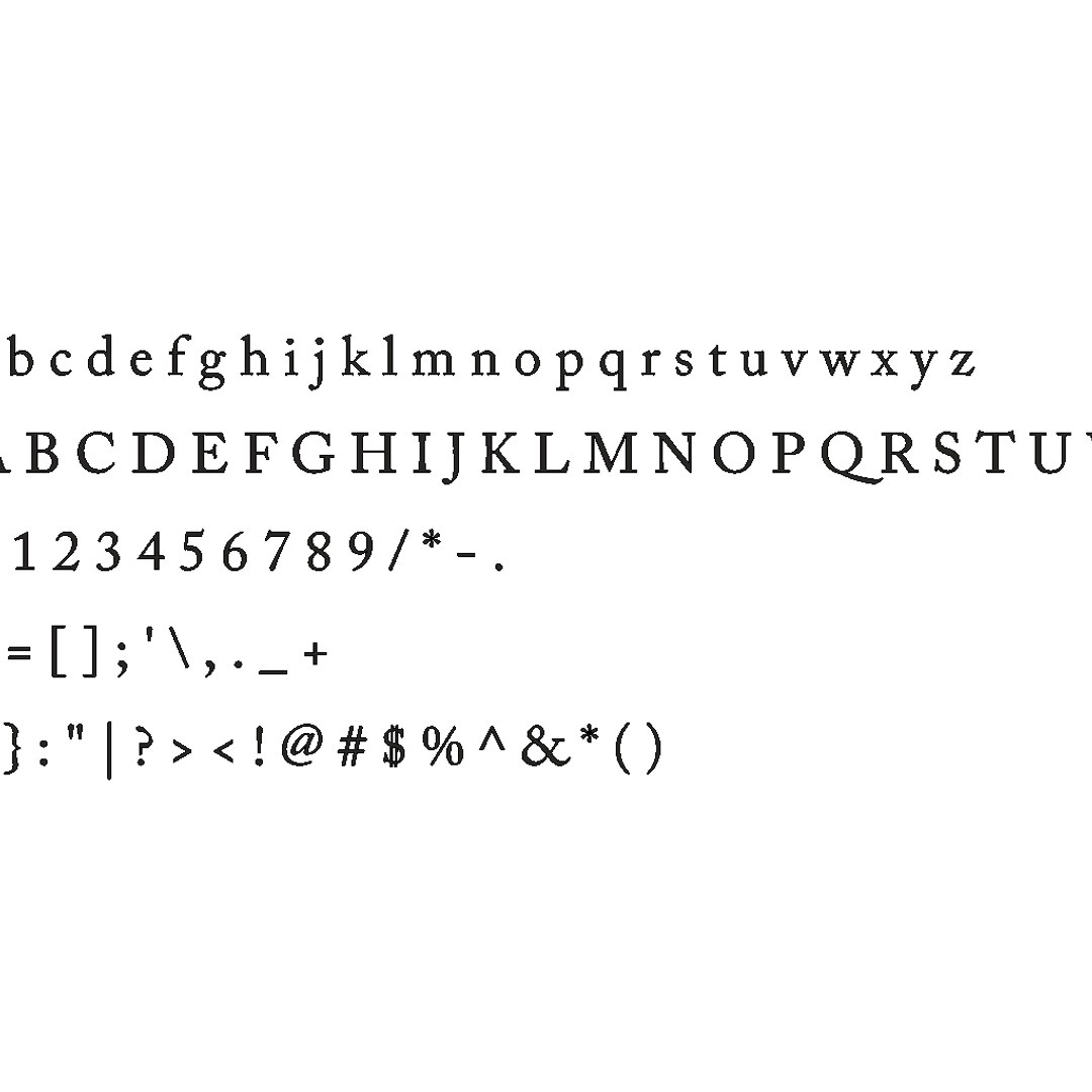Garamond Pro Font