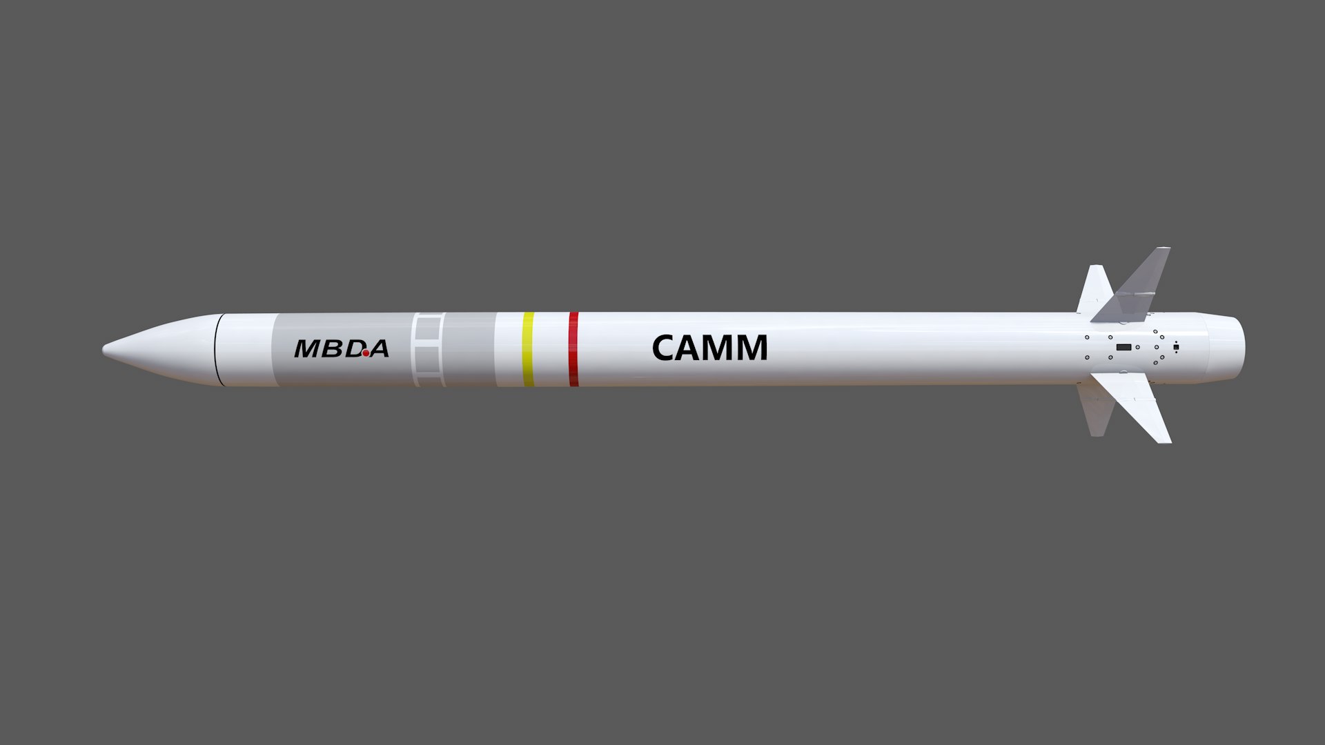 3D MBDA CAMM Missile - Sea Ceptor System AA - TurboSquid 2044066