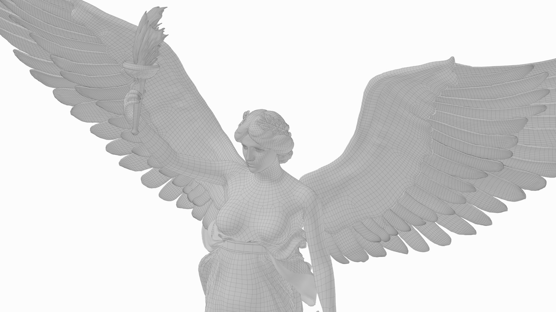 Statue Victory 3D Model - TurboSquid 1561678