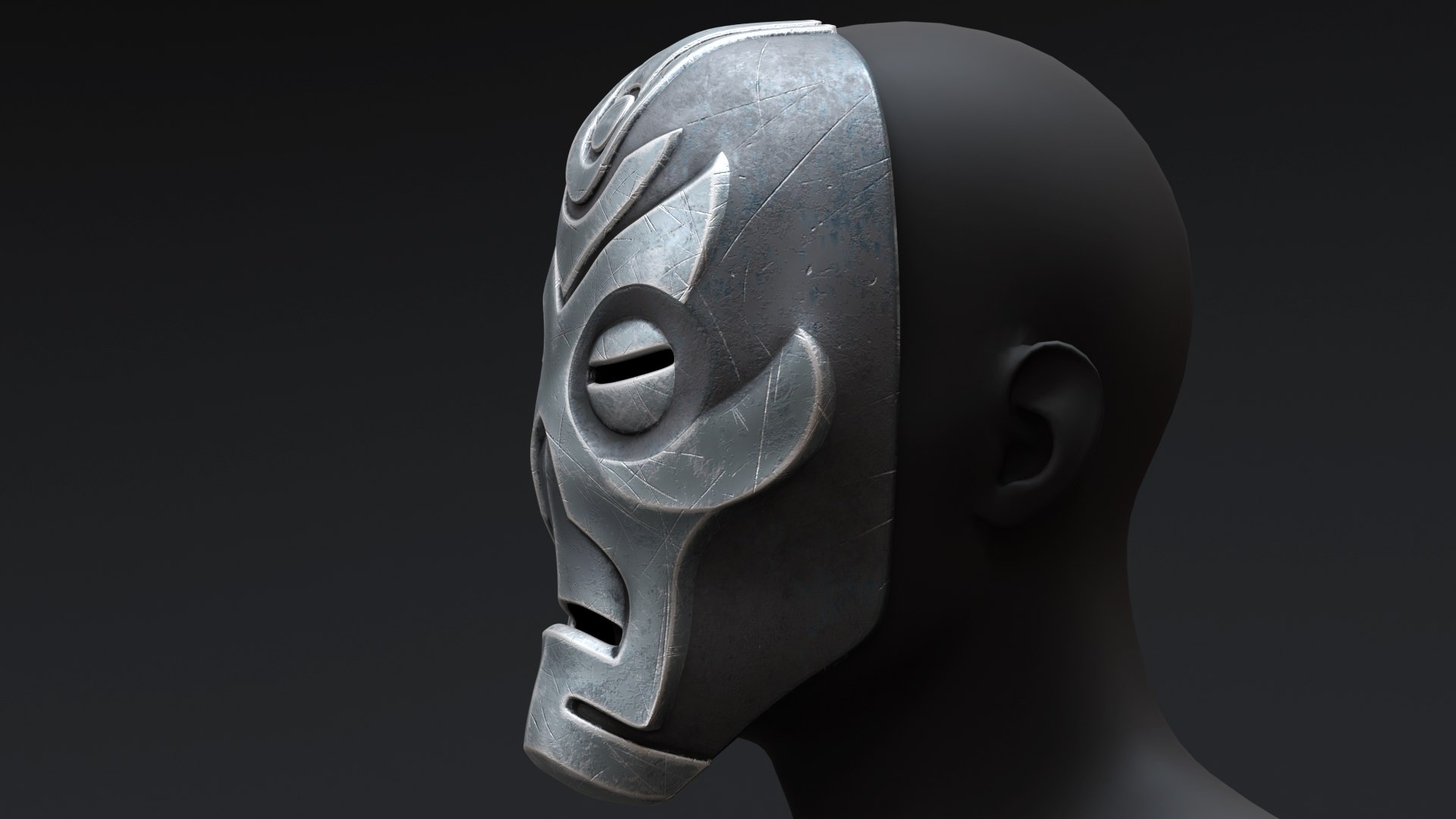 Skyrim Dragon Priest Mask - Vokun Model - TurboSquid 1738536
