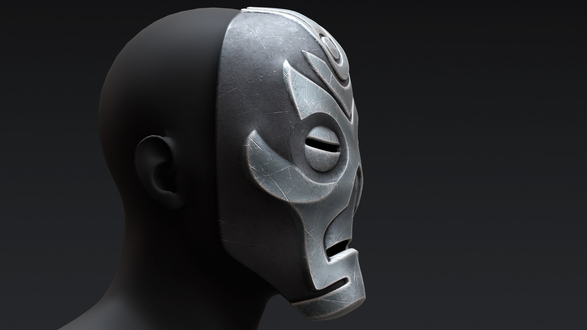 Skyrim Dragon Priest Mask - Vokun Model - TurboSquid 1738536