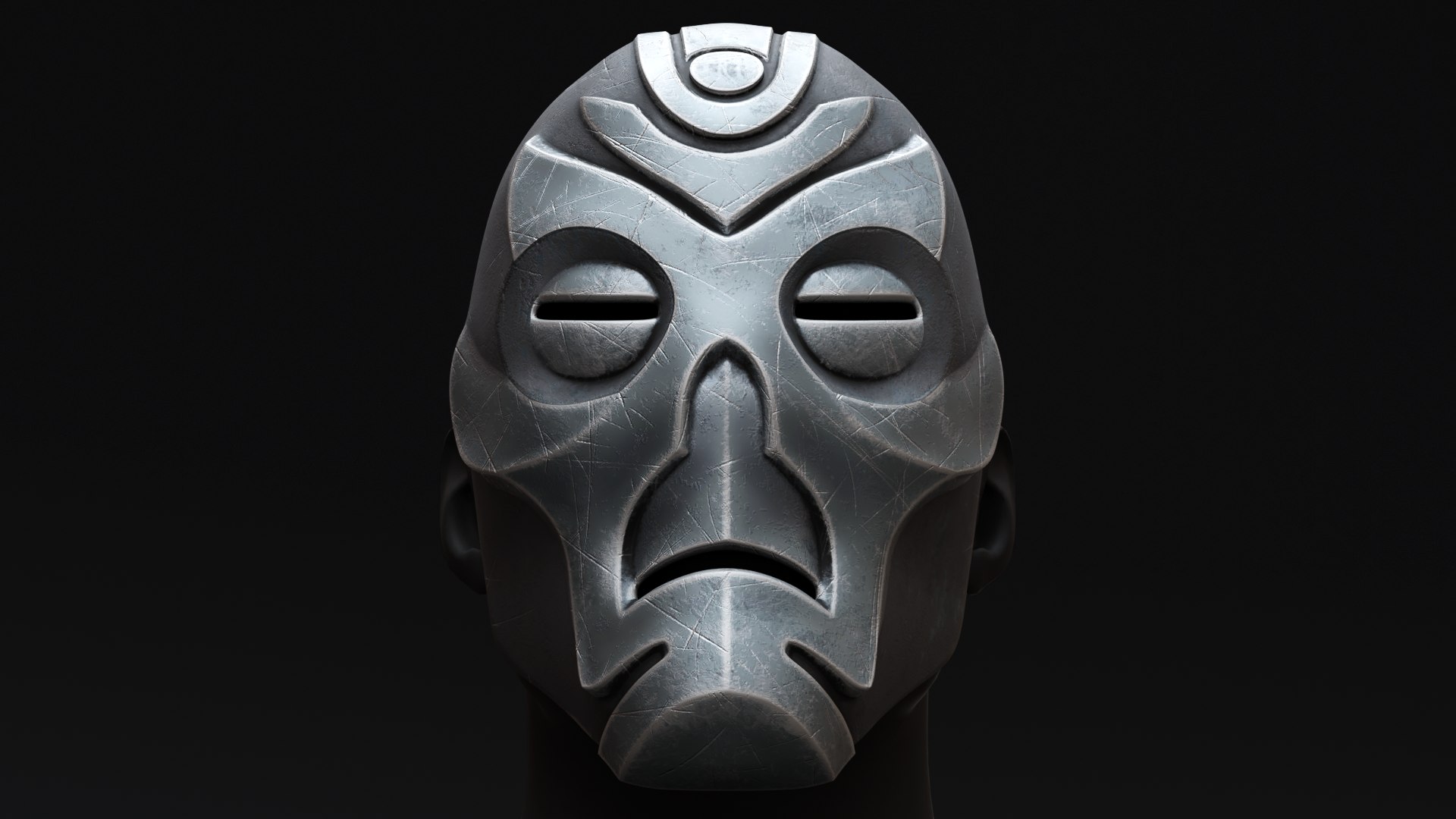 Skyrim Dragon Priest Mask - Vokun Model - TurboSquid 1738536