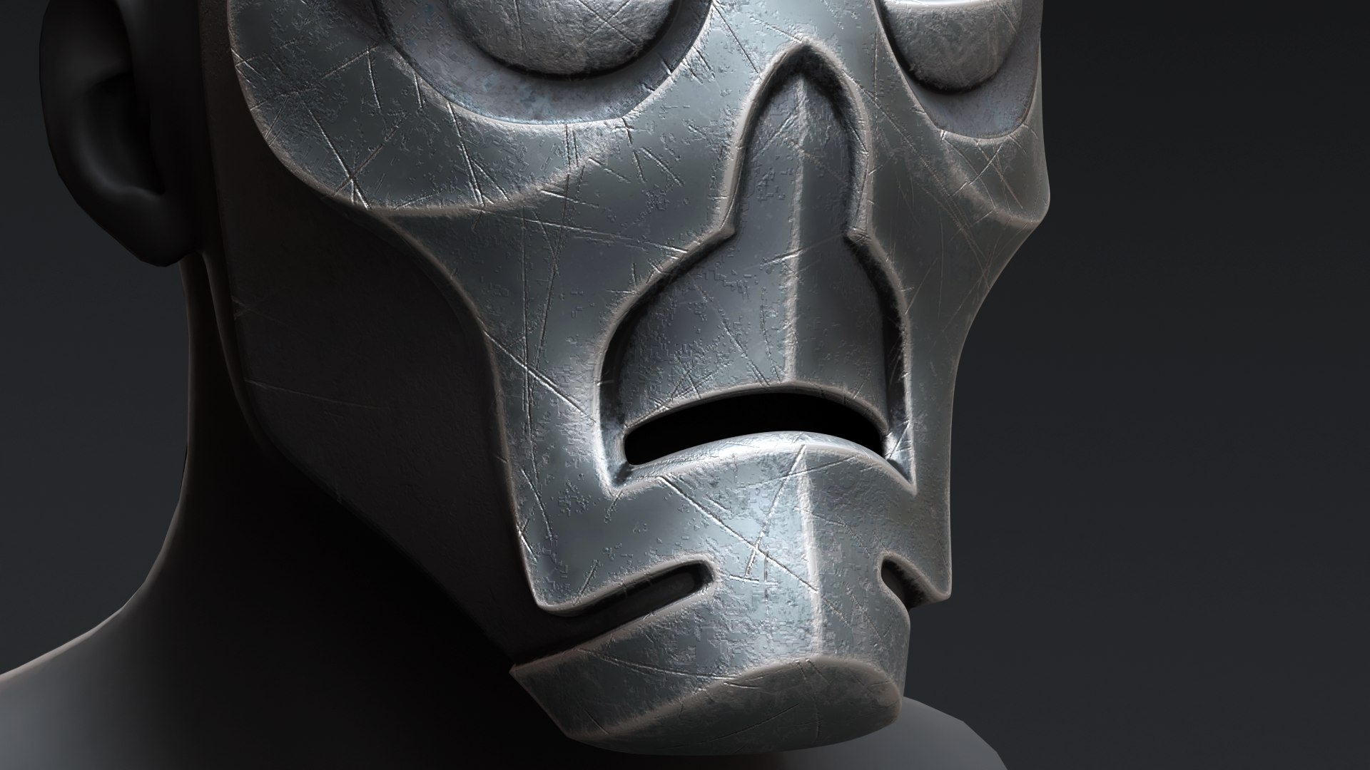 Skyrim Dragon Priest Mask - Vokun Model - TurboSquid 1738536