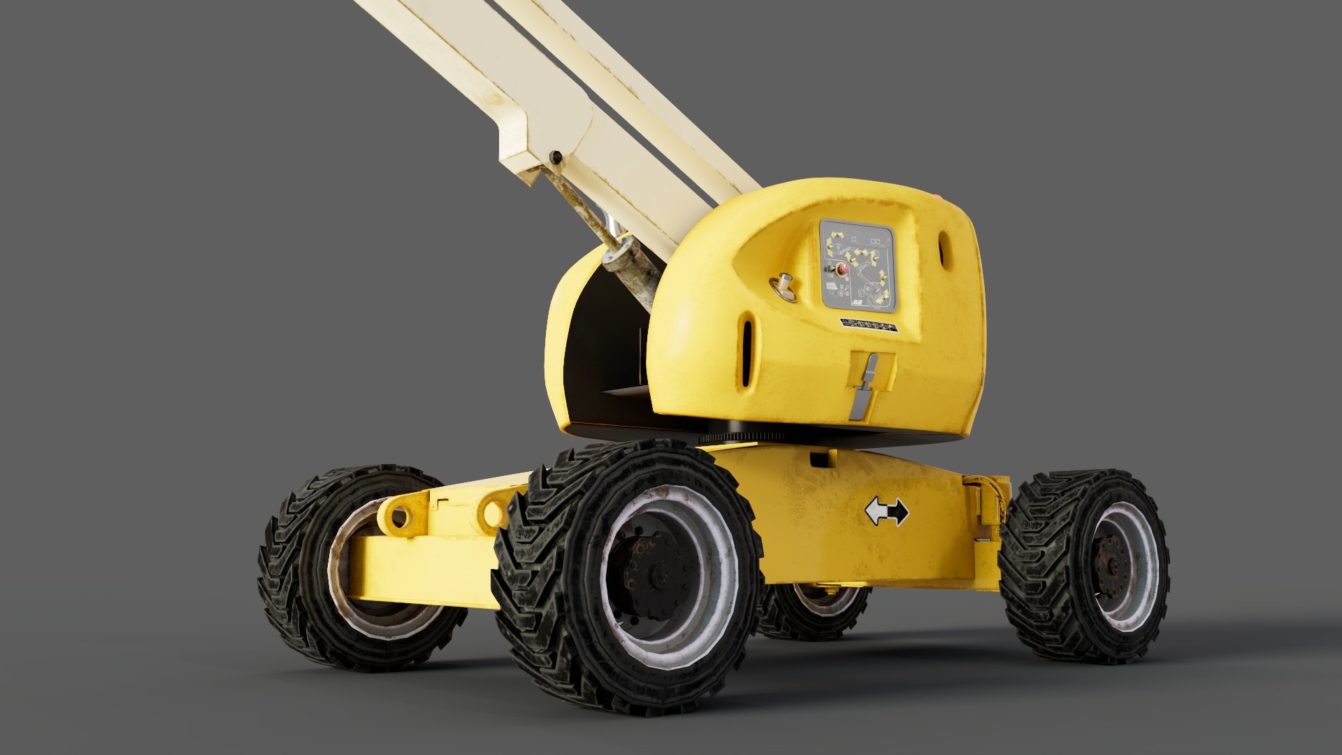 3D Telescopic Boom Lift Model - TurboSquid 2339340
