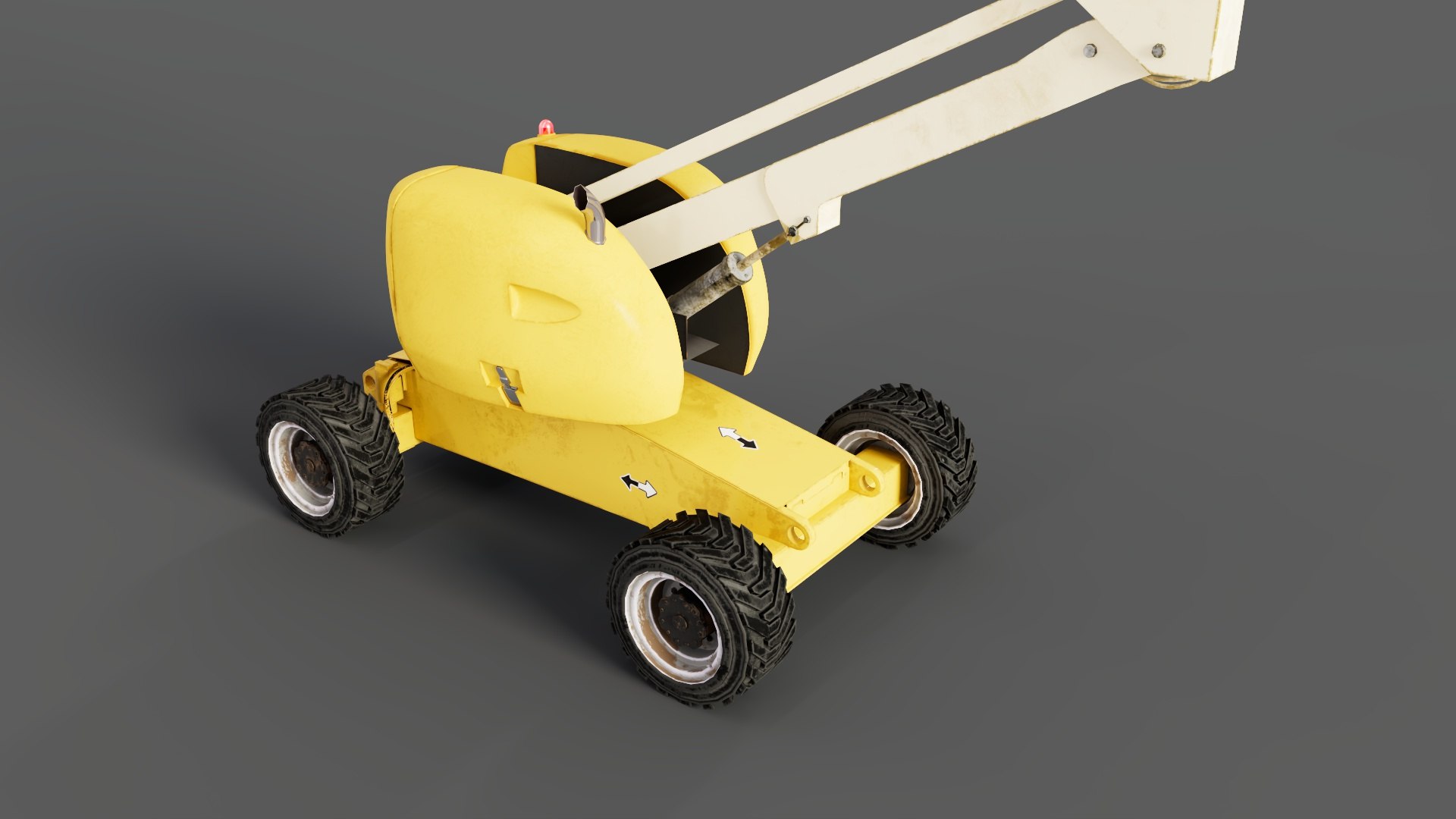 3D Telescopic Boom Lift Model - TurboSquid 2339340