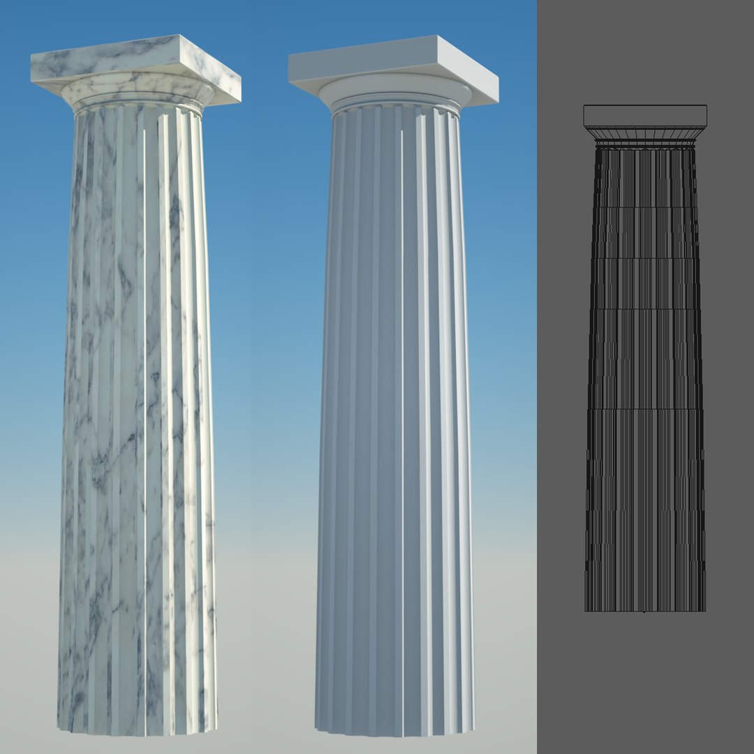 3d Model Doric