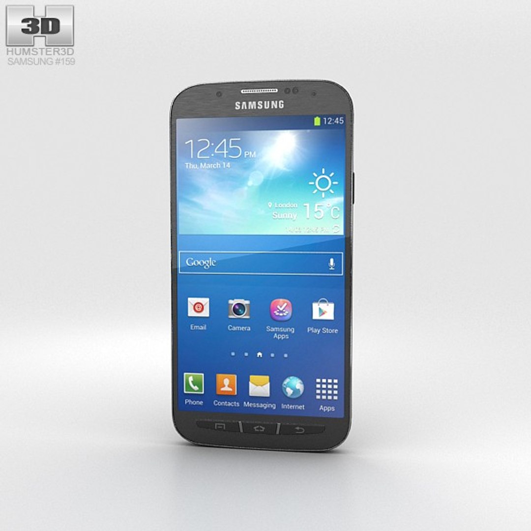samsung galaxy s4 3d model