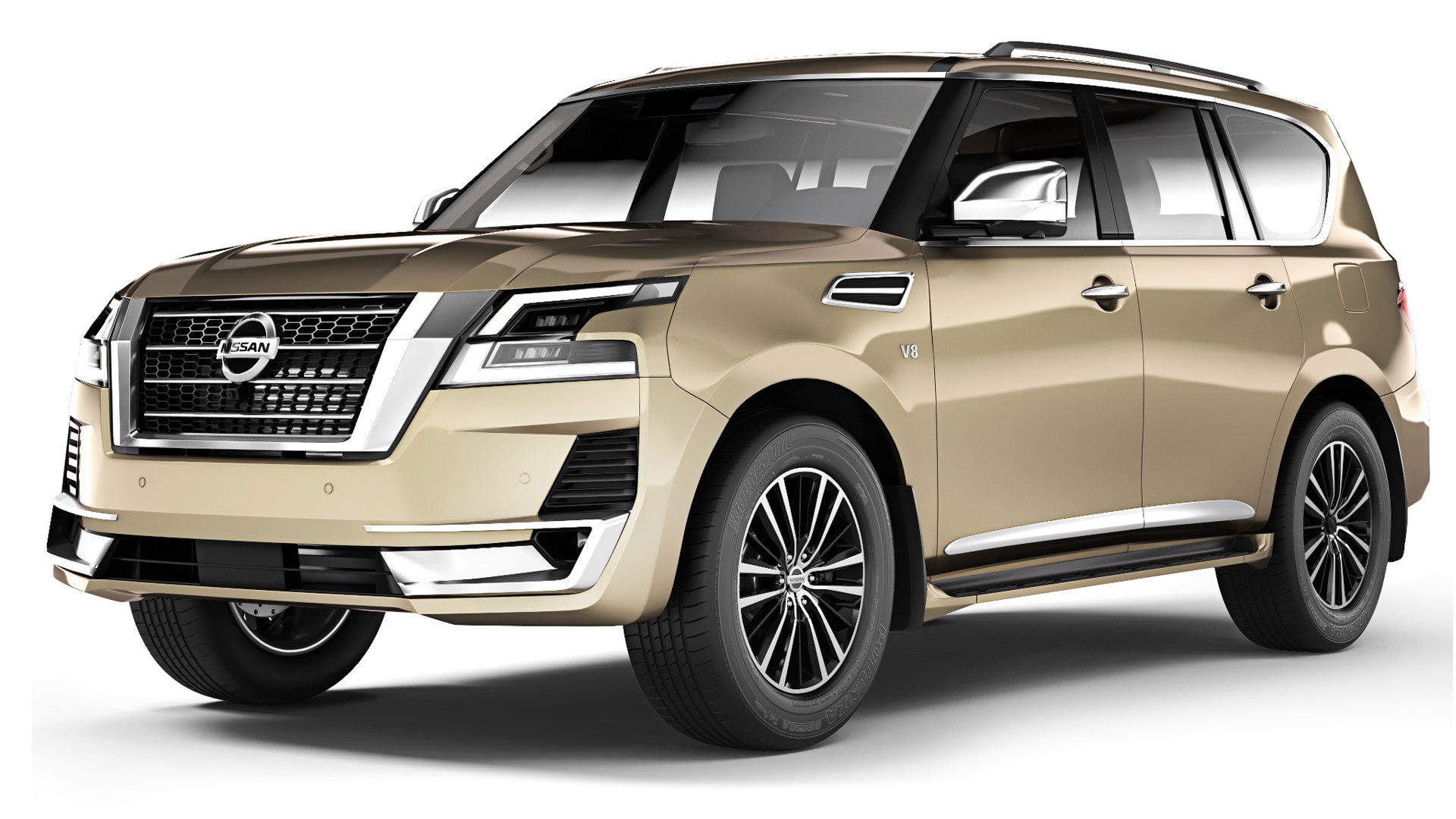 3D Model Nissan Patrol V8 Platinum 2021 - TurboSquid 2019373