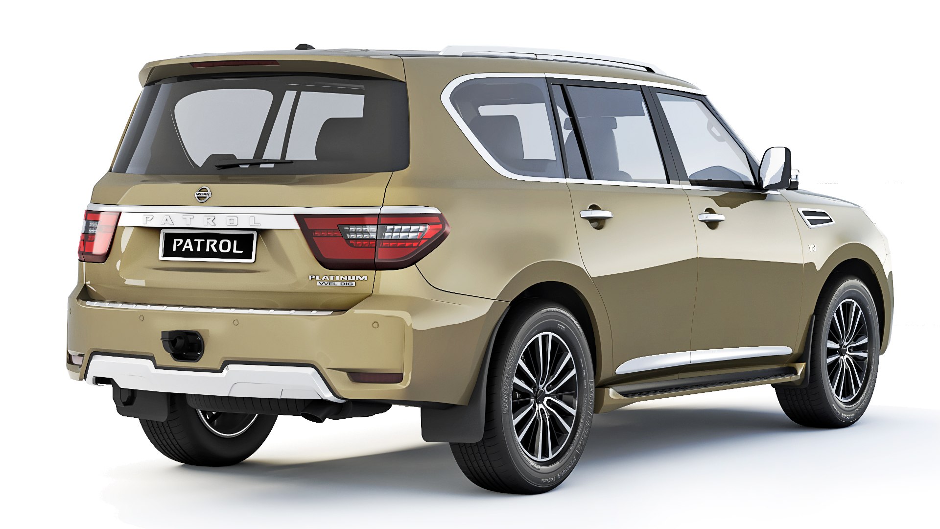 3D model Nissan Patrol V8 Platinum 2021 - TurboSquid 2019373