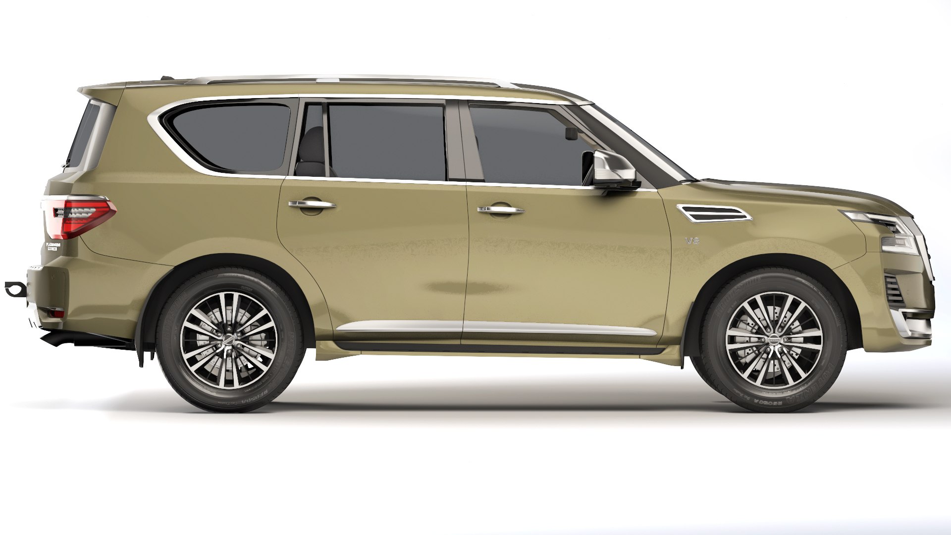 3D Model Nissan Patrol V8 Platinum 2021 - TurboSquid 2019373